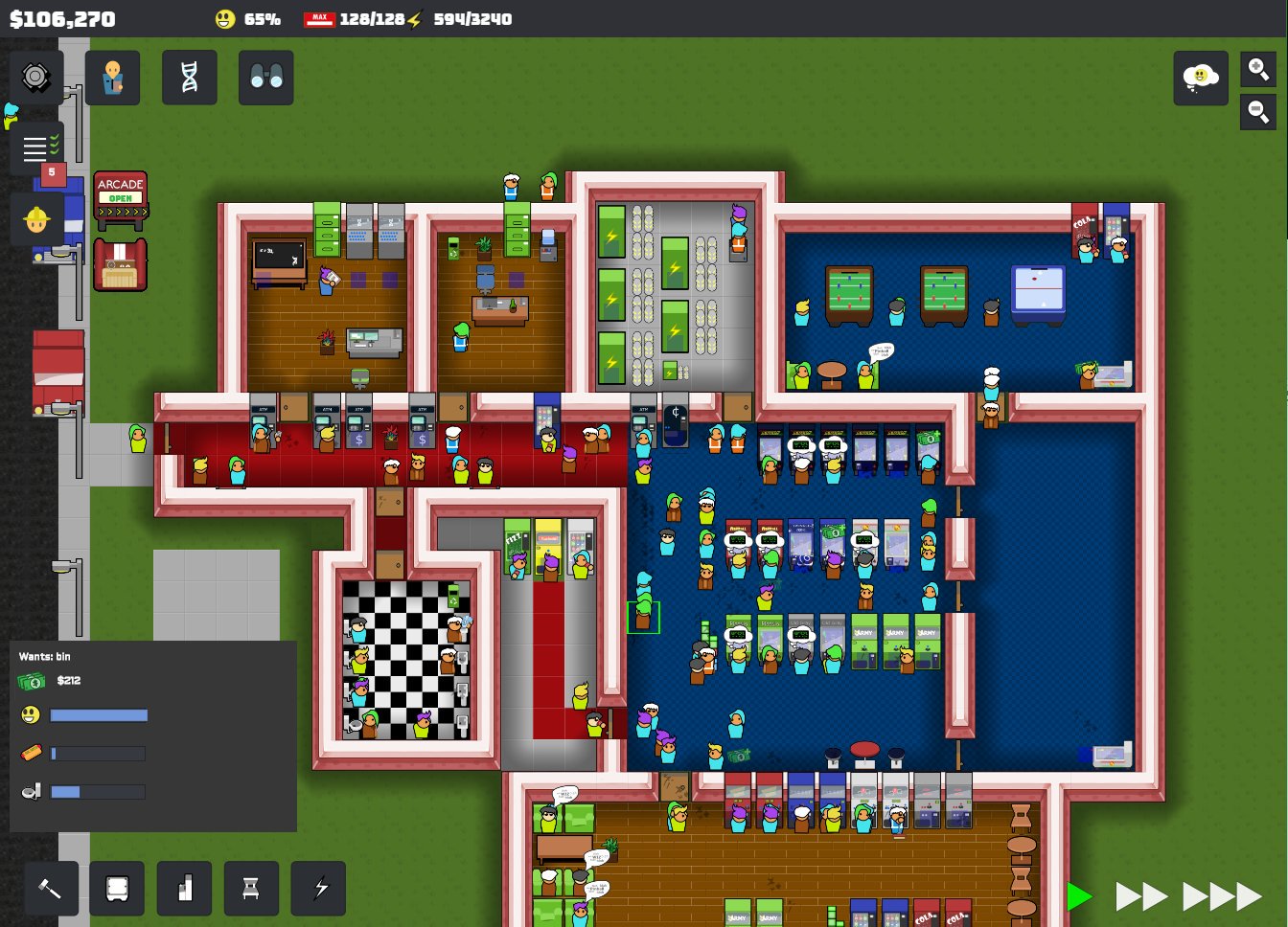 Arcade Builder - Jam Donut Games - Deep Indie Games, Survive, Learn, Thrive